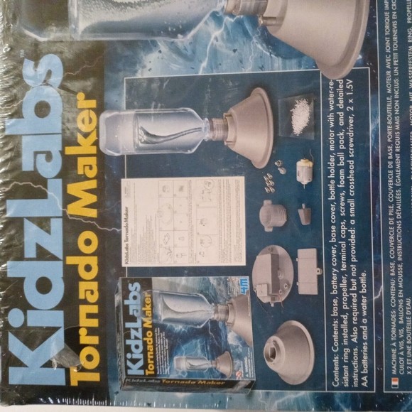 4M Kidzlabs | Games | 4m Kidzlabs Tornado Maker Science Kit Diy Weather ...